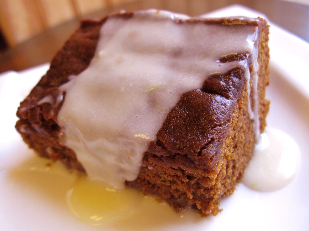Old Fashioned Gingerbread With Lemon Sauce, PDF Recipe - Etsy