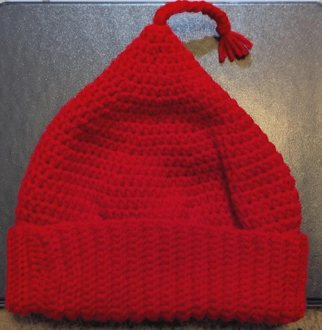 Crochet Pattern Ice Melt Hat - Norwegian Resistance Red Cap - Etsy