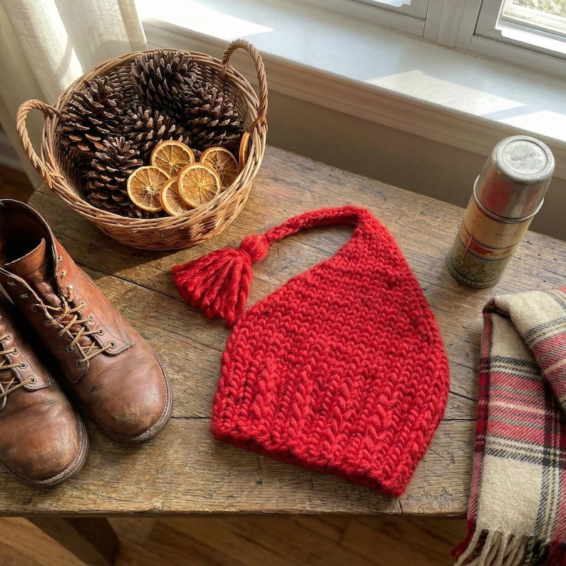 Crochet Pattern Ice Melt Hat - Norwegian Resistance Red Cap - Etsy