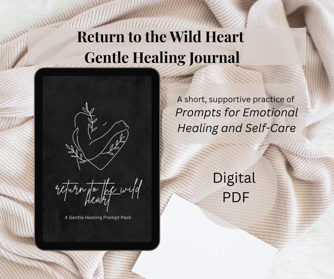 Return to the Wild Heart | Gentle Healing Journal PDF | Emotional ...
