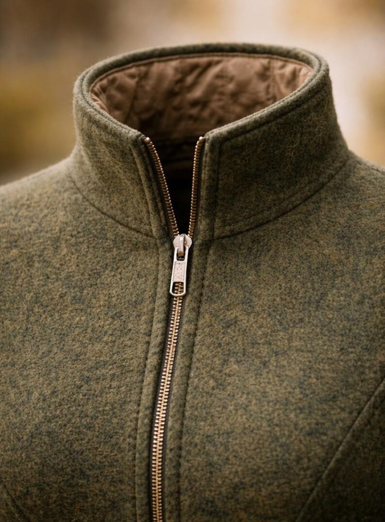 Handmade Dgt Printing Pure Wool Coat | Hooded Boho Forest Winter Coat ...
