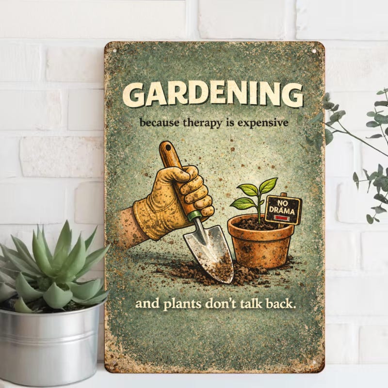 Custom Quote Garden Sign - Etsy