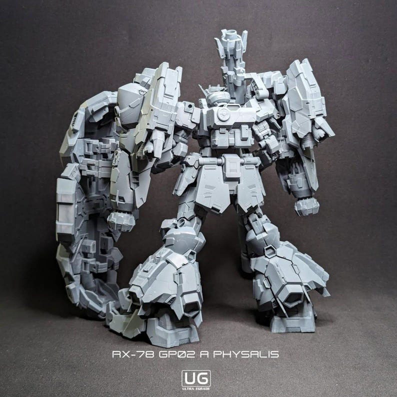Gundam RX-78GP02A Gundam Physalis - Digital Download - 3D Printable ...