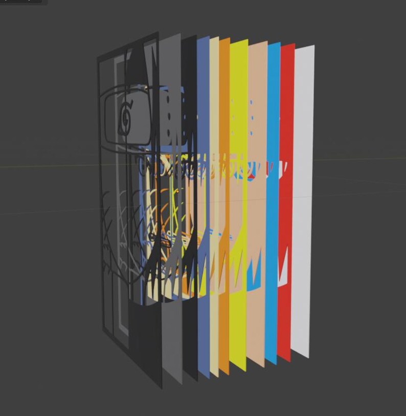 MULTI-LAYERED CHARACTER Layer Cut Template - Etsy