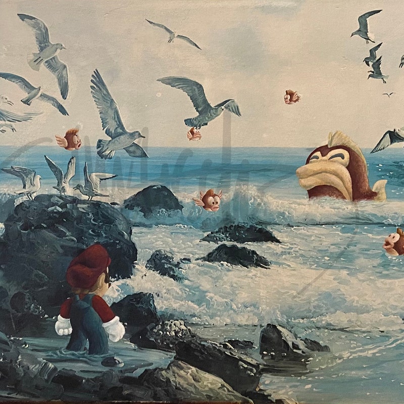 Mario 64 Paintings - Etsy