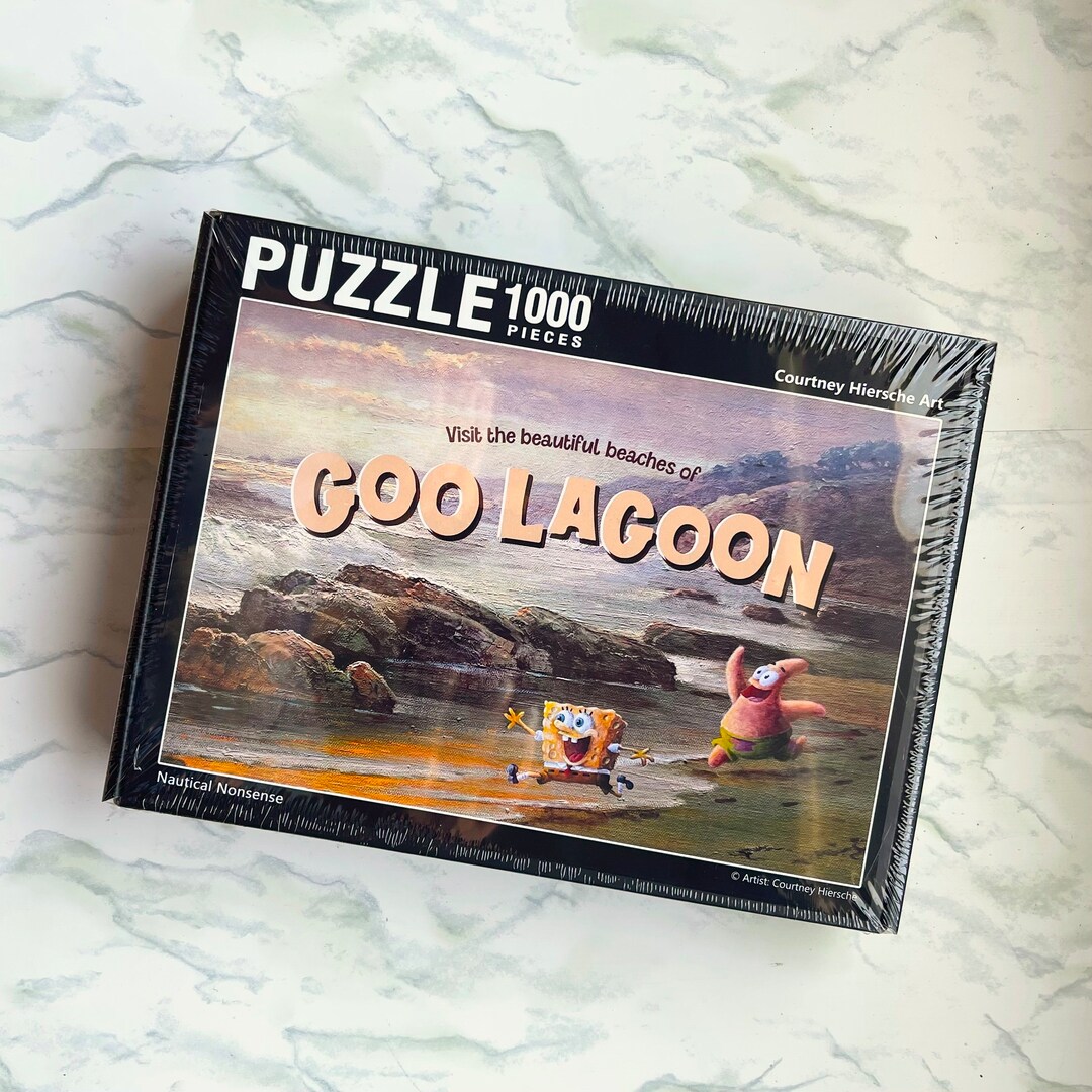 Spongebob Jigsaw Puzzle - Etsy