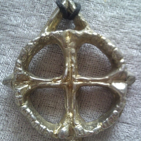 Solar Cross Pendant - Etsy