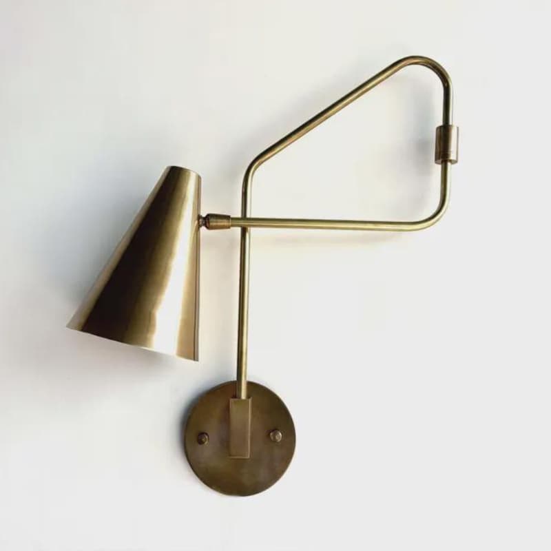 Swing Arm Sconces Brass - Etsy