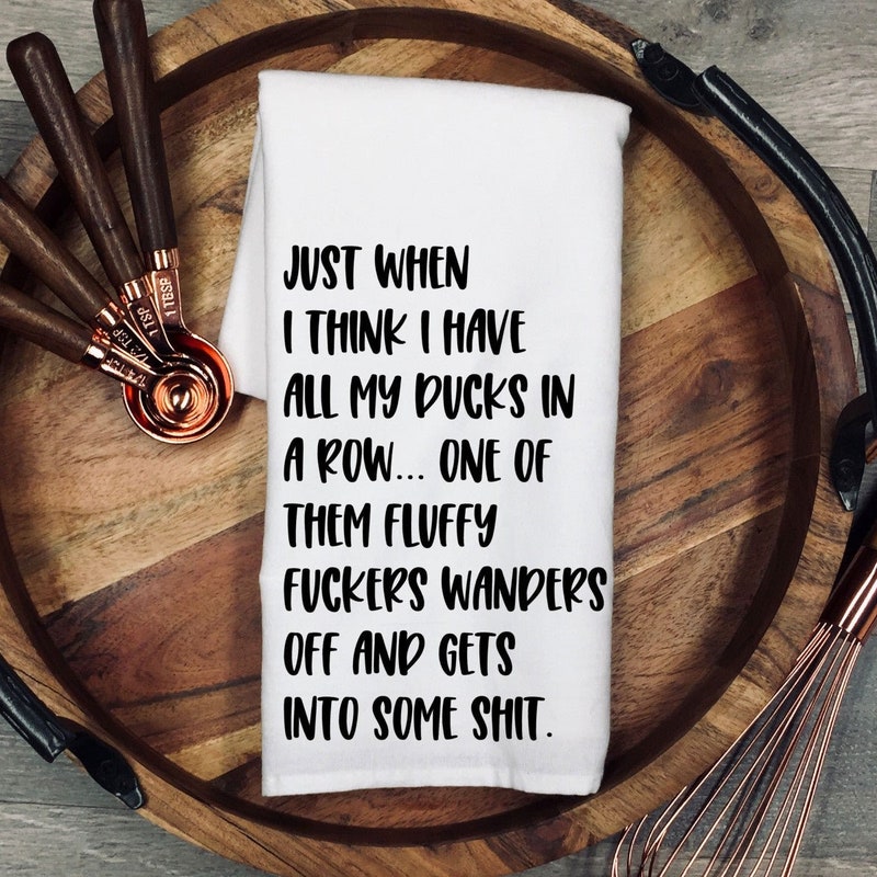 Tea Towels Funny - Etsy