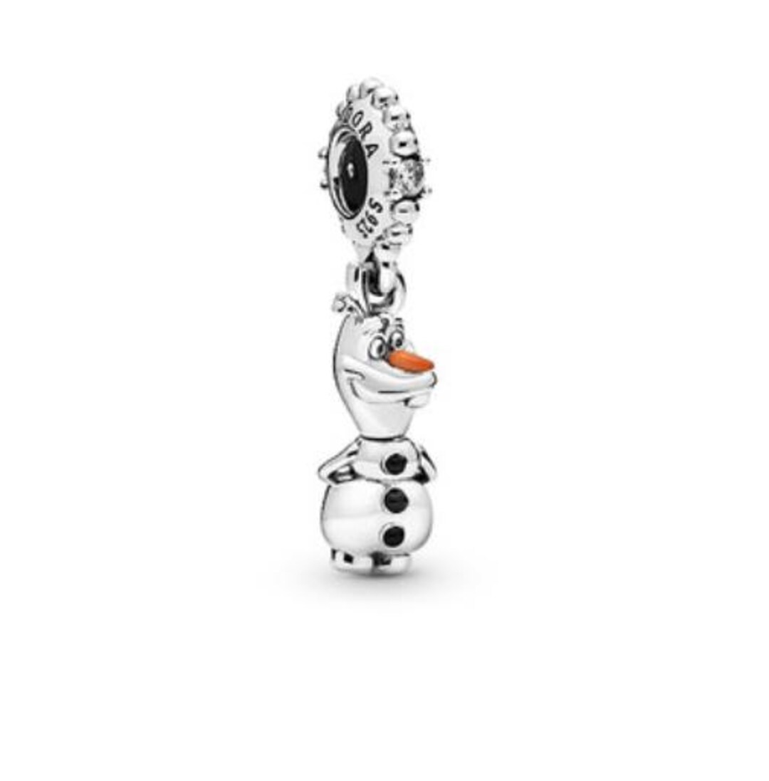 Pandora Frozen Olaf Dangle Charm - Etsy