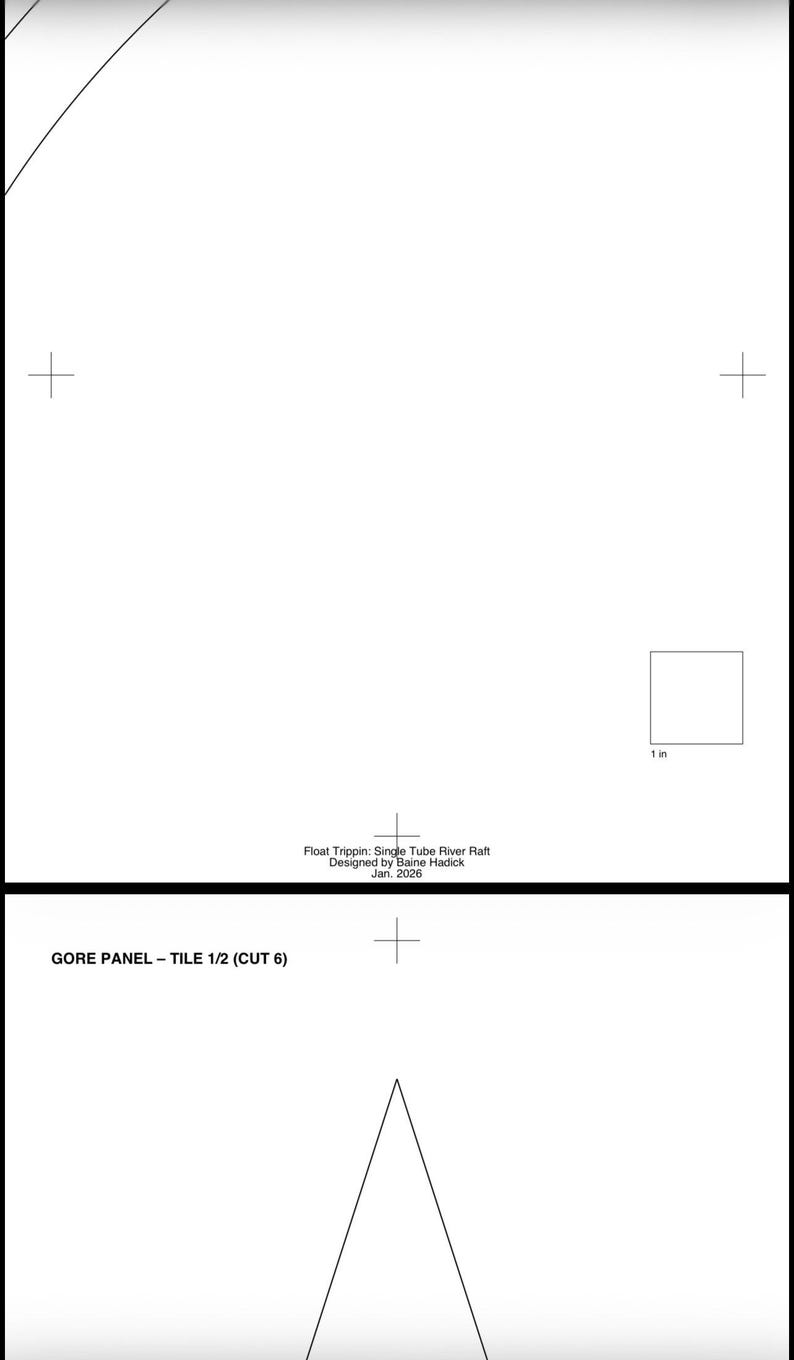 Complete River Raft Sewing Pattern Bundle – Single, Twin & Caddy (PDF ...