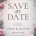 Classy and Elegant Save the Dates - Etsy
