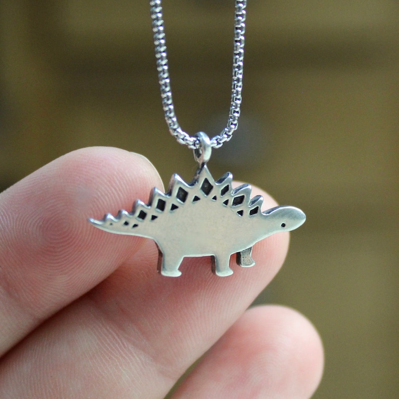 Dinosaur Necklace - Etsy