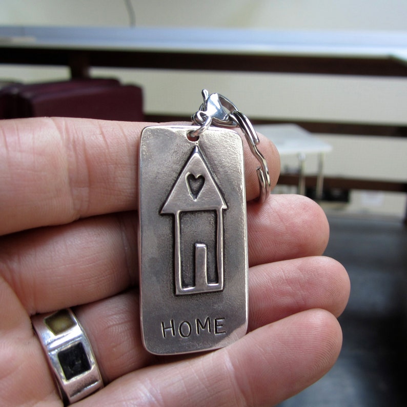 Home Key Chain With House New Home Gift Home Sweet Home - Etsy