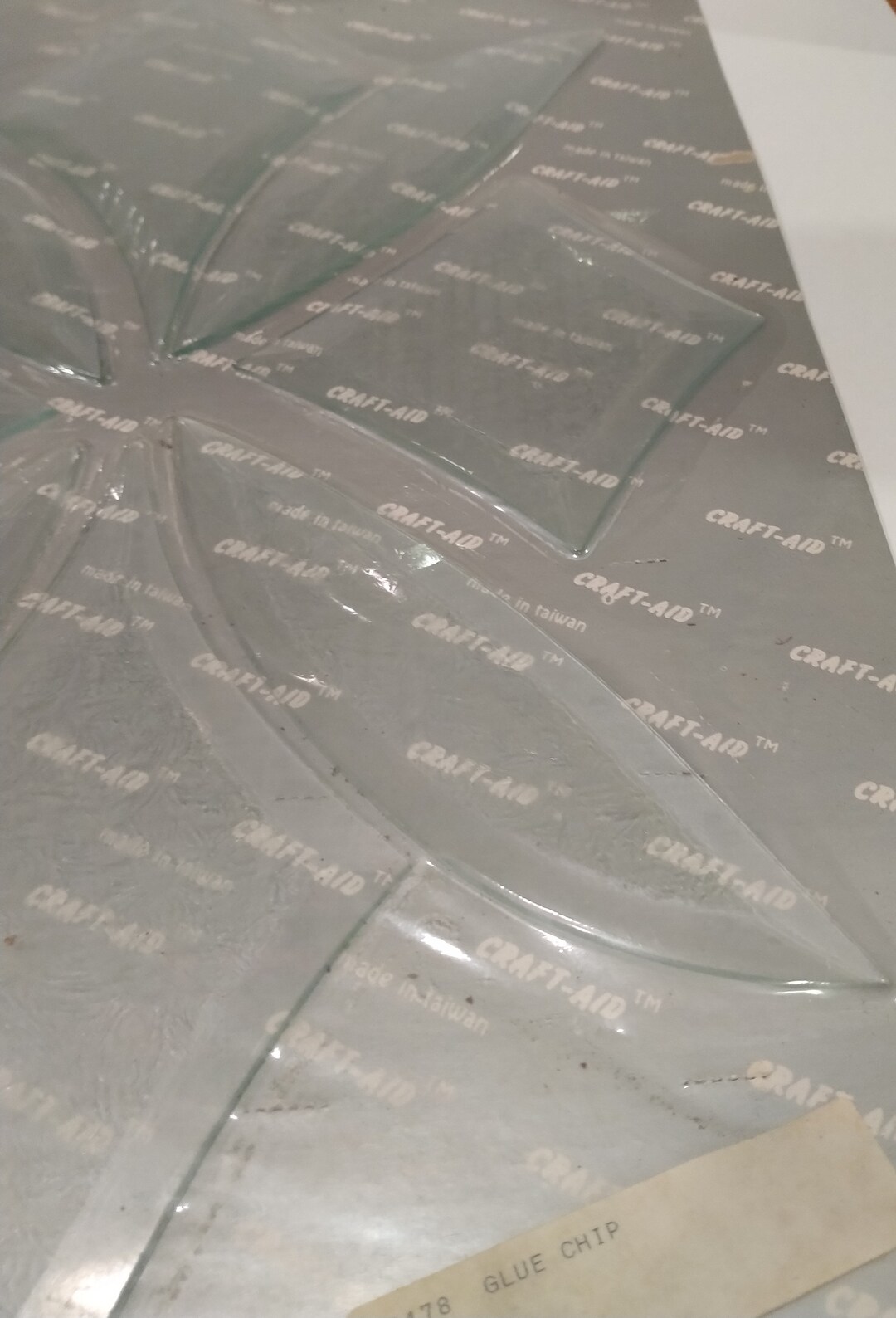 NOS Beveled Glass Panel Insert - Etsy