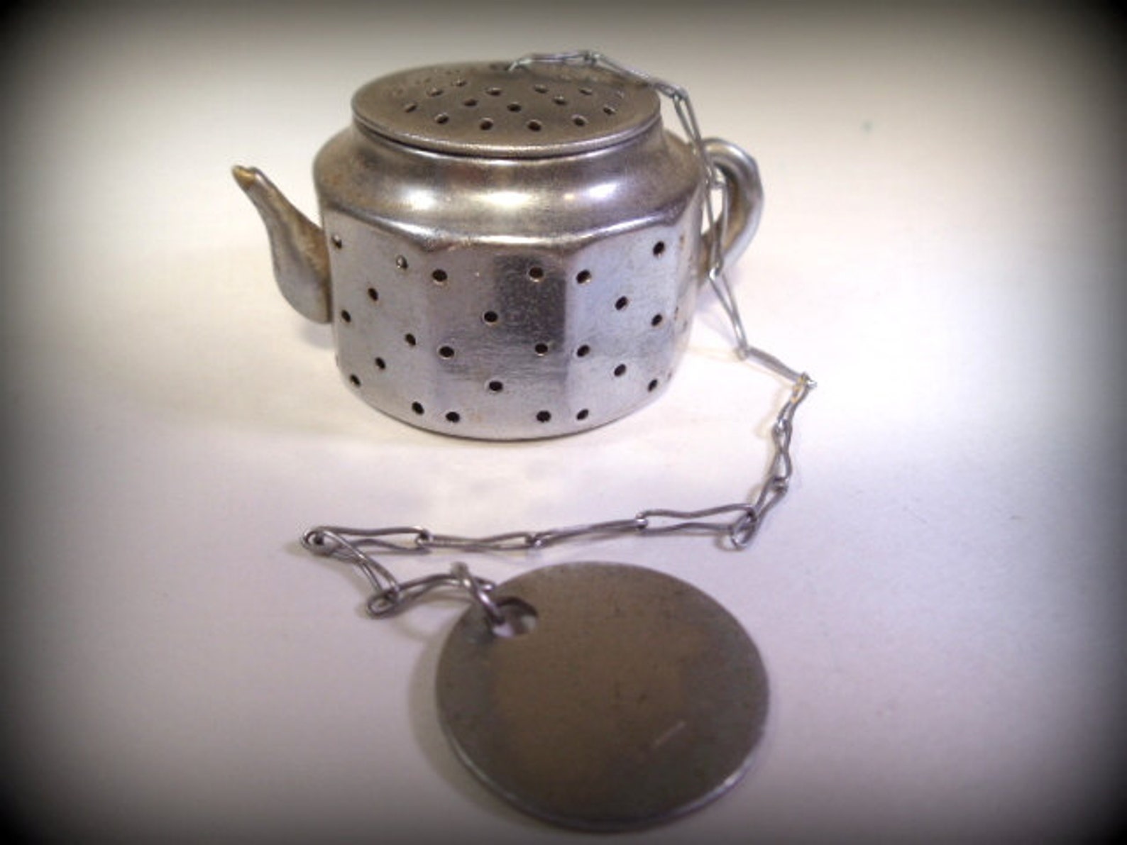 Vintage Tea Pot Tea Steeper or Defuser With Tray | Etsy