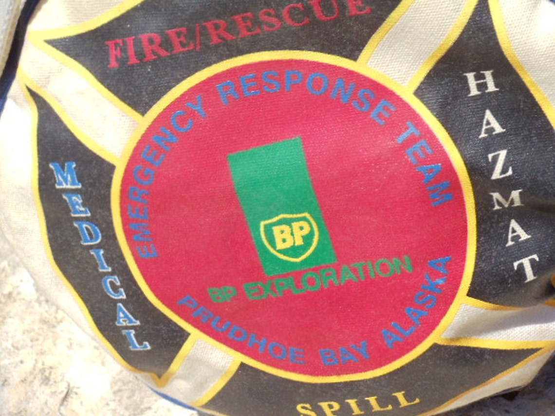 British Petroleum (BP) Emergency Response Team Bag From Prudhoe Bay ...