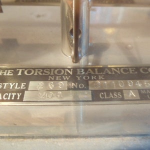 Apothecary Torsion Balance Scale - Etsy