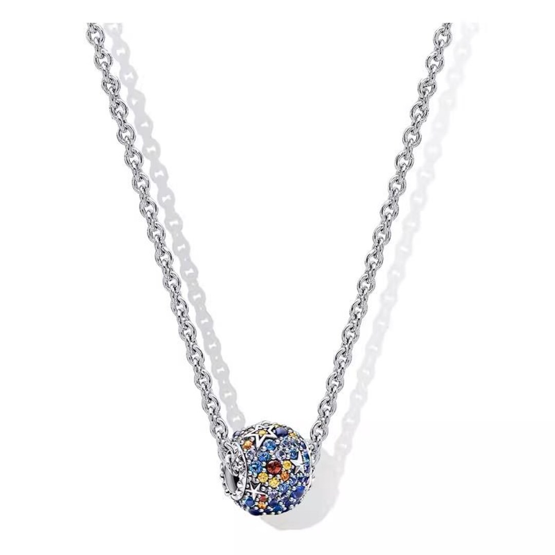 Pandora Star-studded Mercury String Ornaments Charm Necklace Set - Etsy