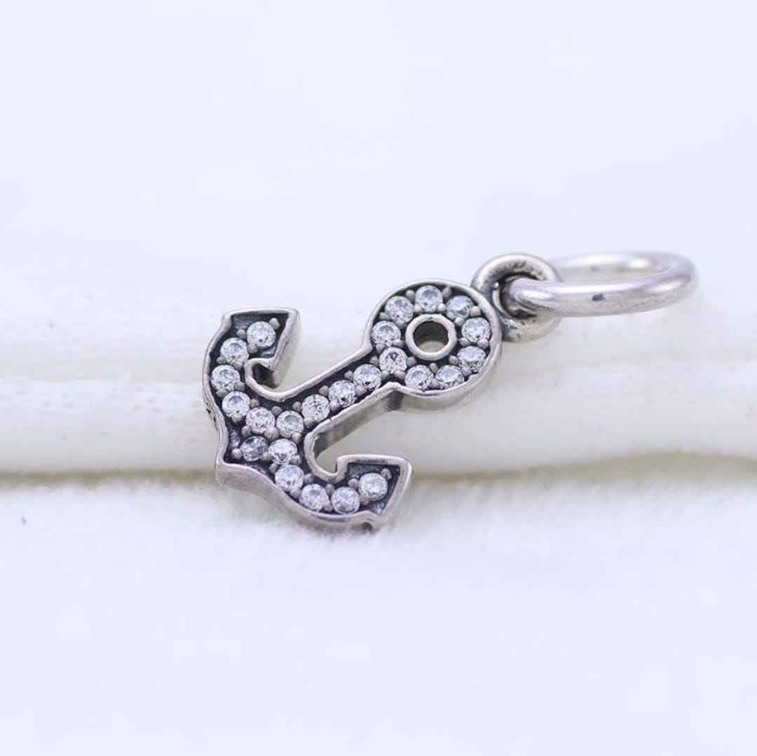 Pandora Silver Charm Symbol of Stability - Etsy