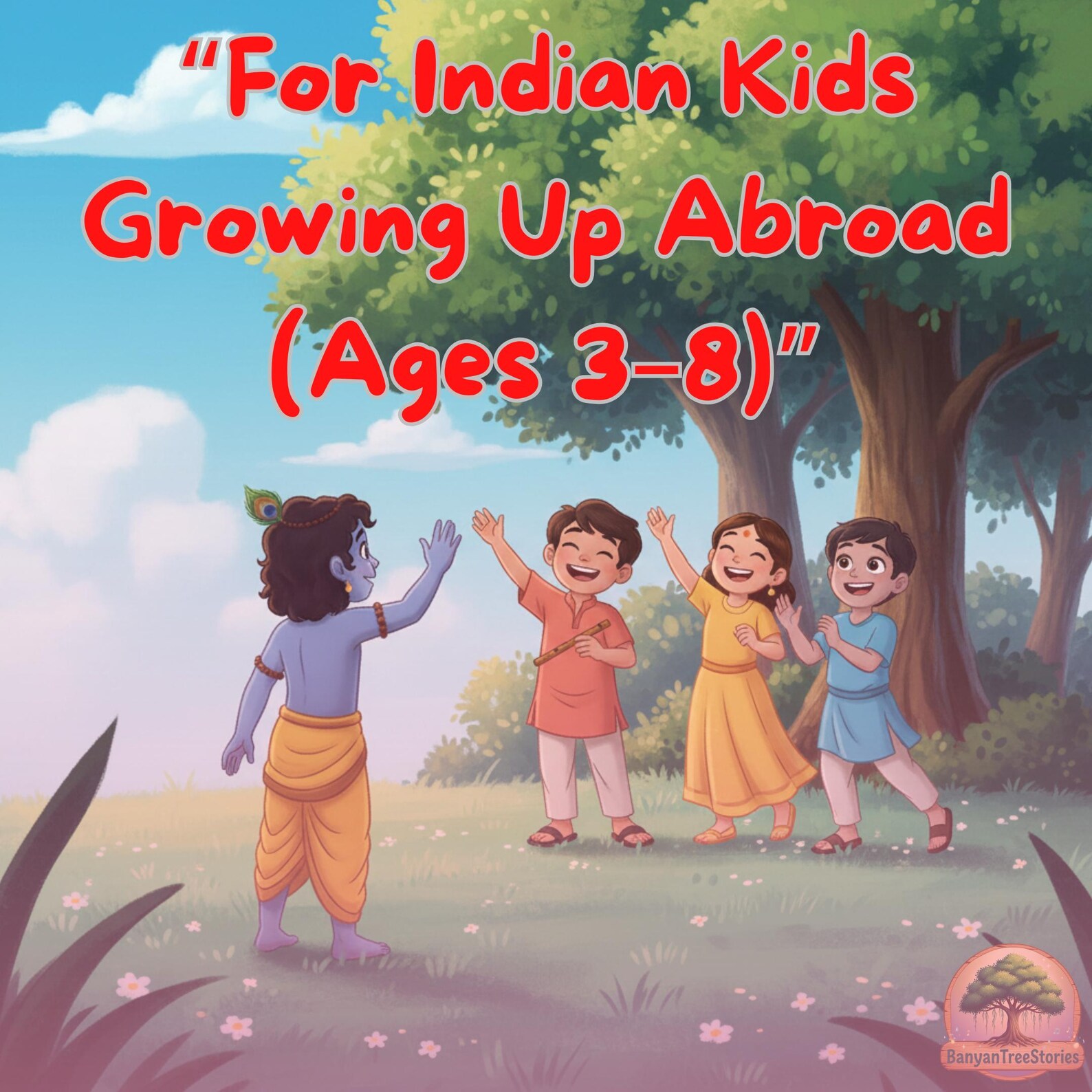 Little Krishna and the Lost Calf | Hindu Values Bedtime Story About ...