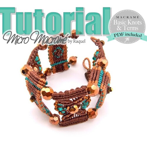Micro Macrame Bracelet Pattern DIY Micro Macrame Tutorial - Etsy