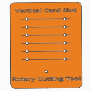 Card Slot Cutting Jig for Vinyl/leather Purses and Wallets - Vertical ...