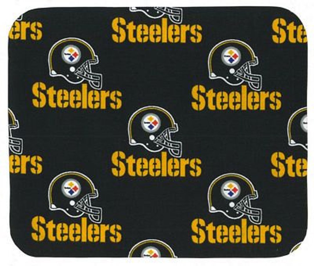 Mouse Pad Pittsburgh Steelers NFL Fabric Covered Mousepad Mat - Etsy