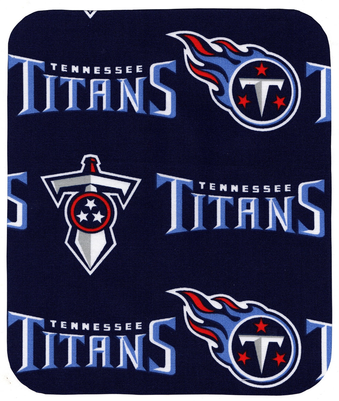 Mouse Pad Tennessee Titans NFL Fabric Covered Mousepad Mat - Etsy