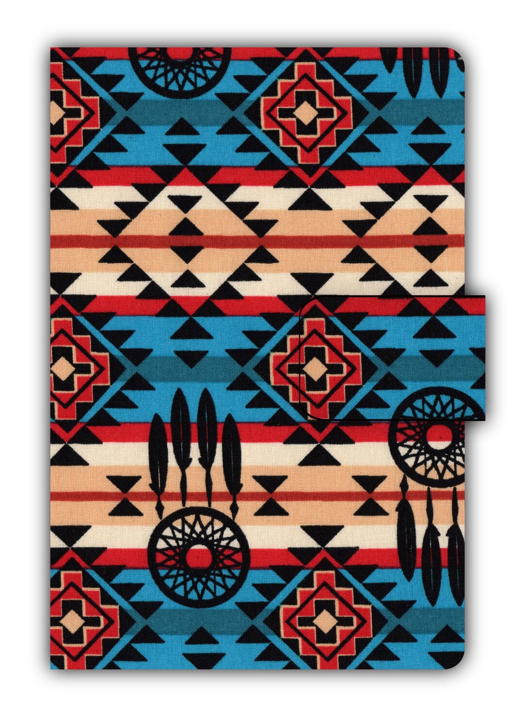 Paperback Book Cover Southwestern Native Dreamcatcher Fabric Book Cover ...