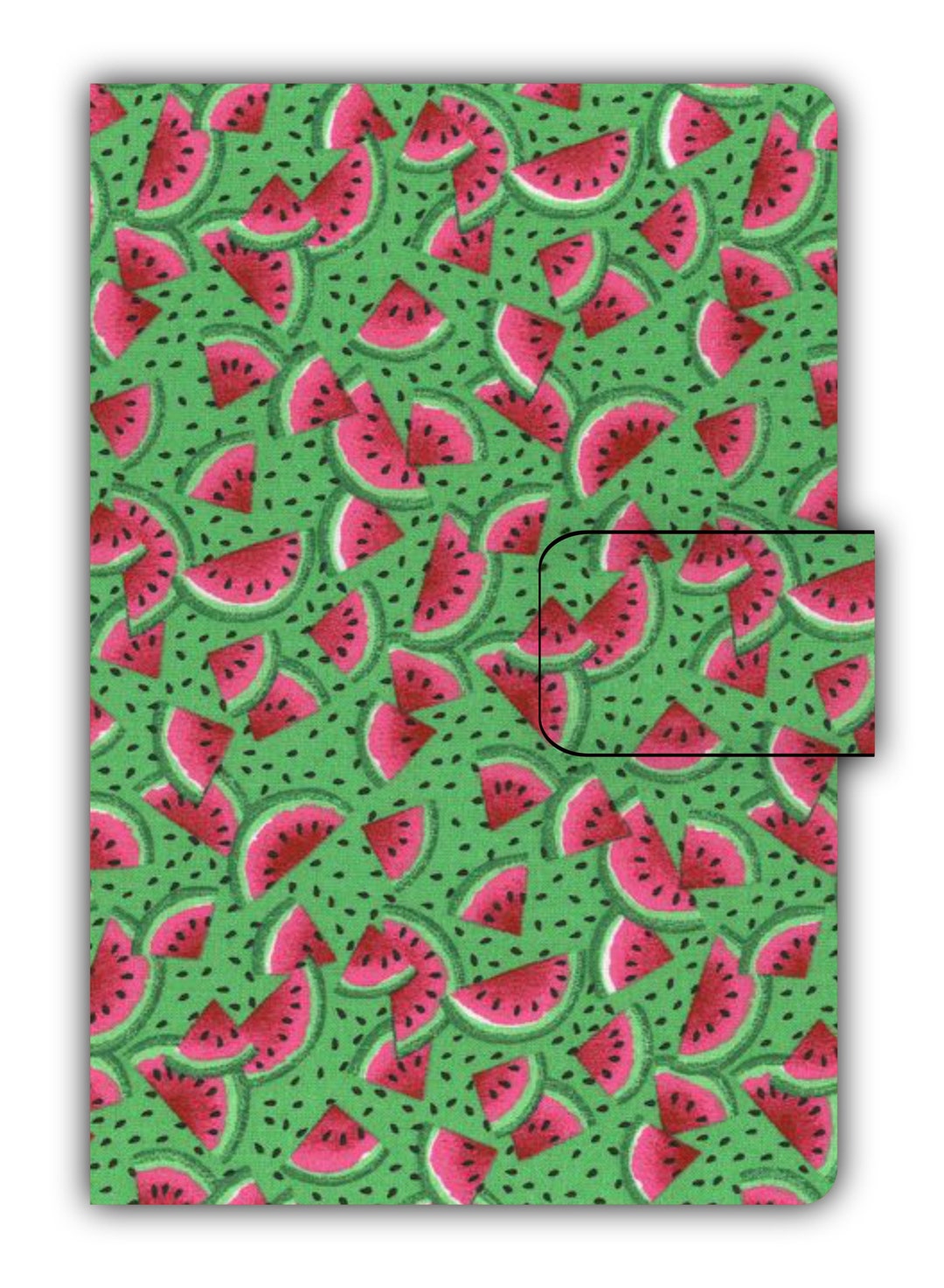 Paperback Book Cover Wild Watermelon Fabric Book Cover With Hook & Loop ...