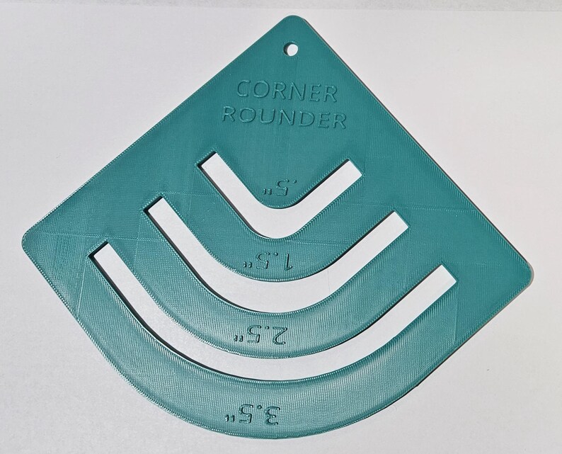 Corner Rounder Sewing Template – Rotary Cutter Friendly, PLA Plastic - Etsy