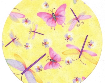 Mouse Pad Colorful Dragonfly Fabric Covered Mousepad Mat - Etsy