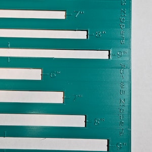 Zipper Pocket Template for Bag Makers- Use to Draw the Box for ...