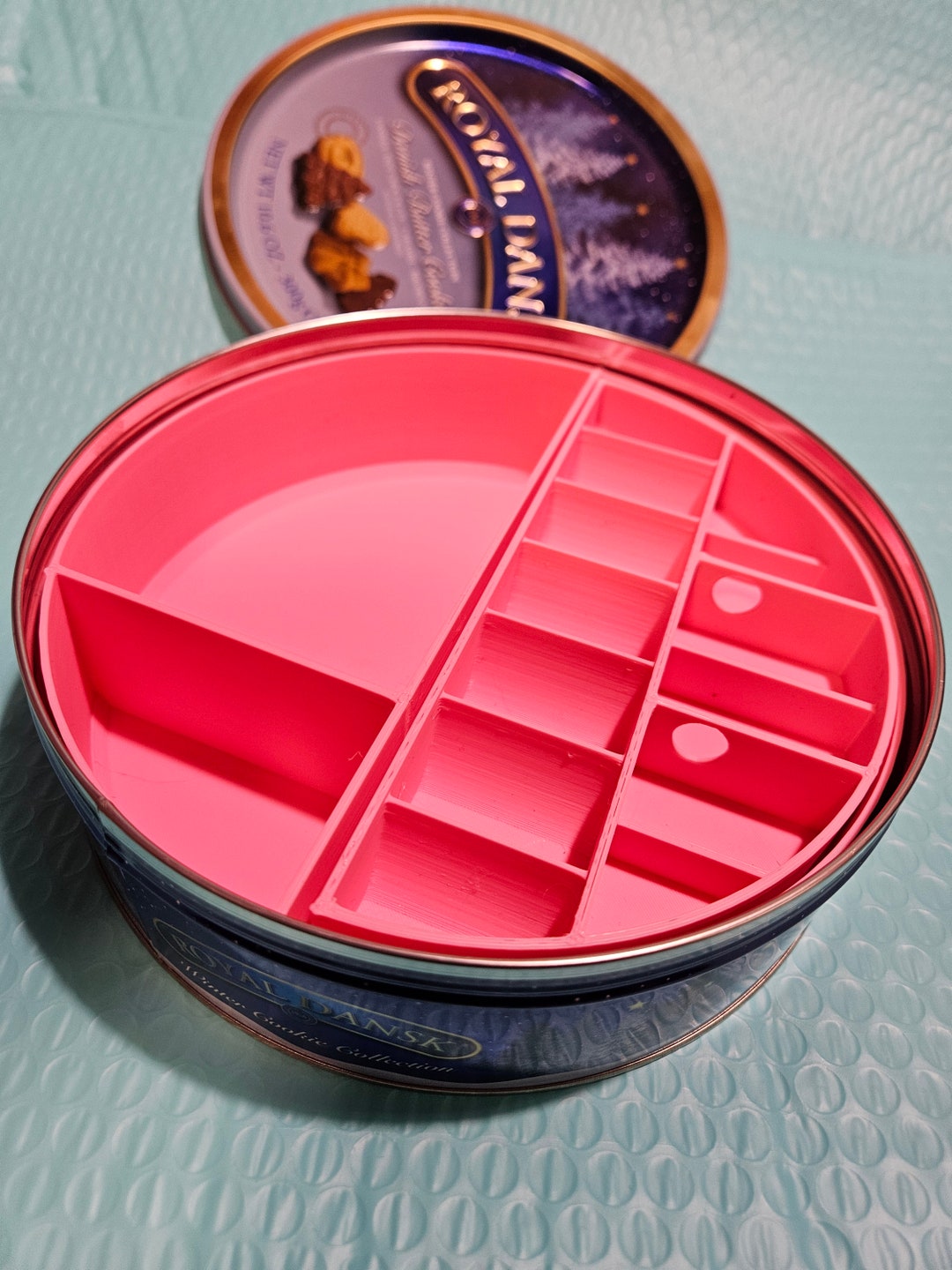 Grandma's Cookie Tin Storage Starter Set - Plastic Divided Inserts AND ...