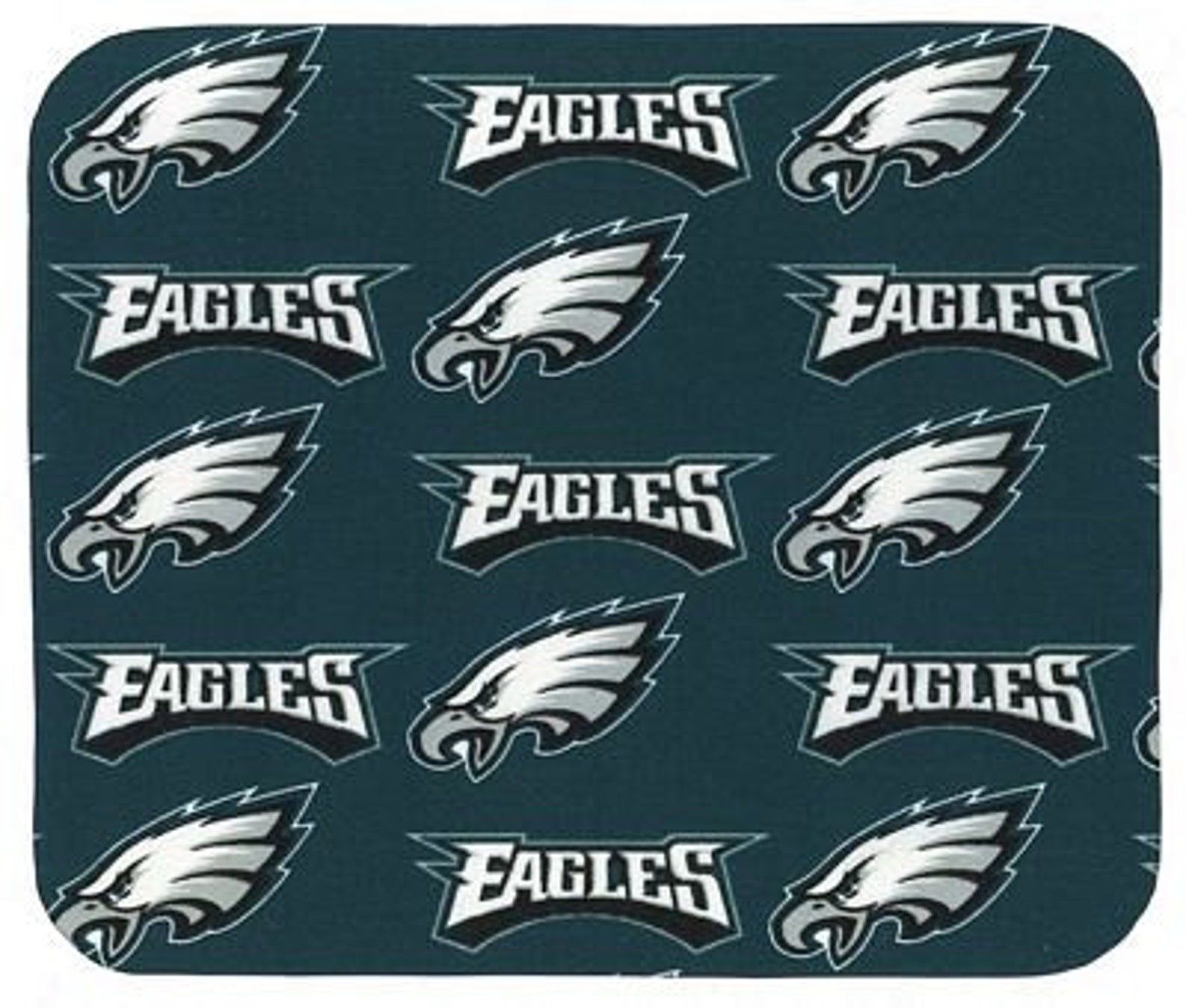 Mouse Pad Philadelphia Eagles NFL Fabric Covered Mousepad Mat - Etsy