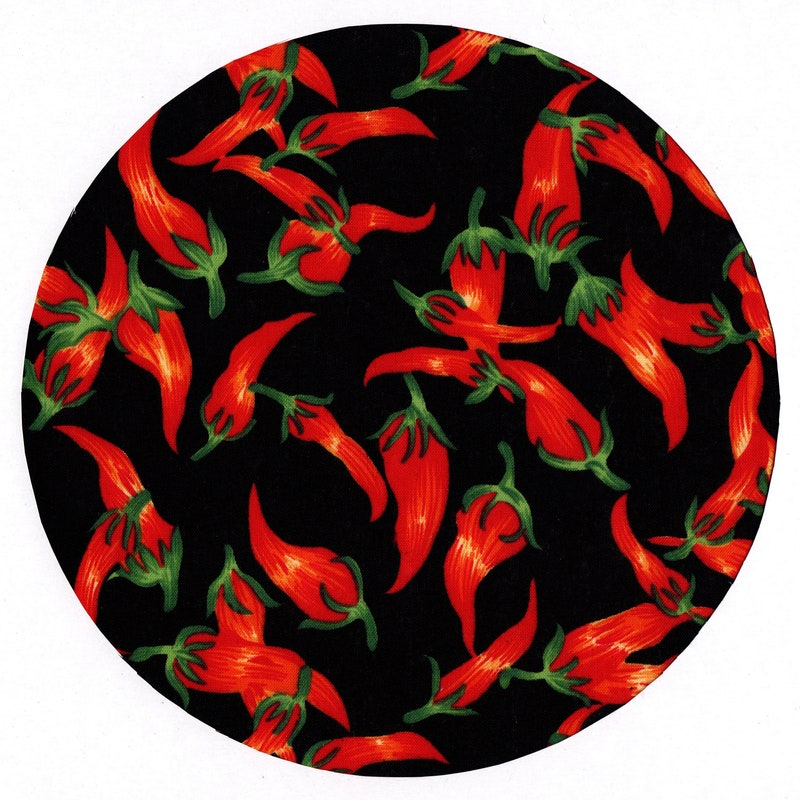 Chili Pepper Fabric - Etsy