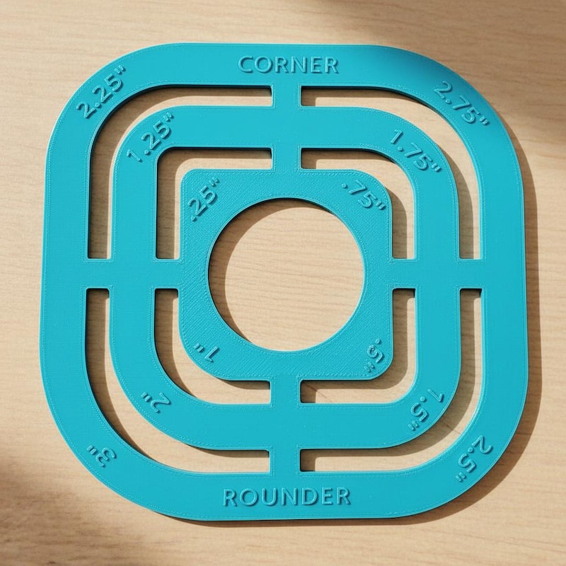Curved Corner Templates - Etsy