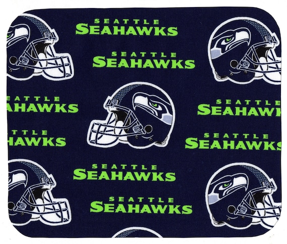 Mouse Pad Seattle Seahawks NFL Fabric Covered Mouse Pad - Etsy