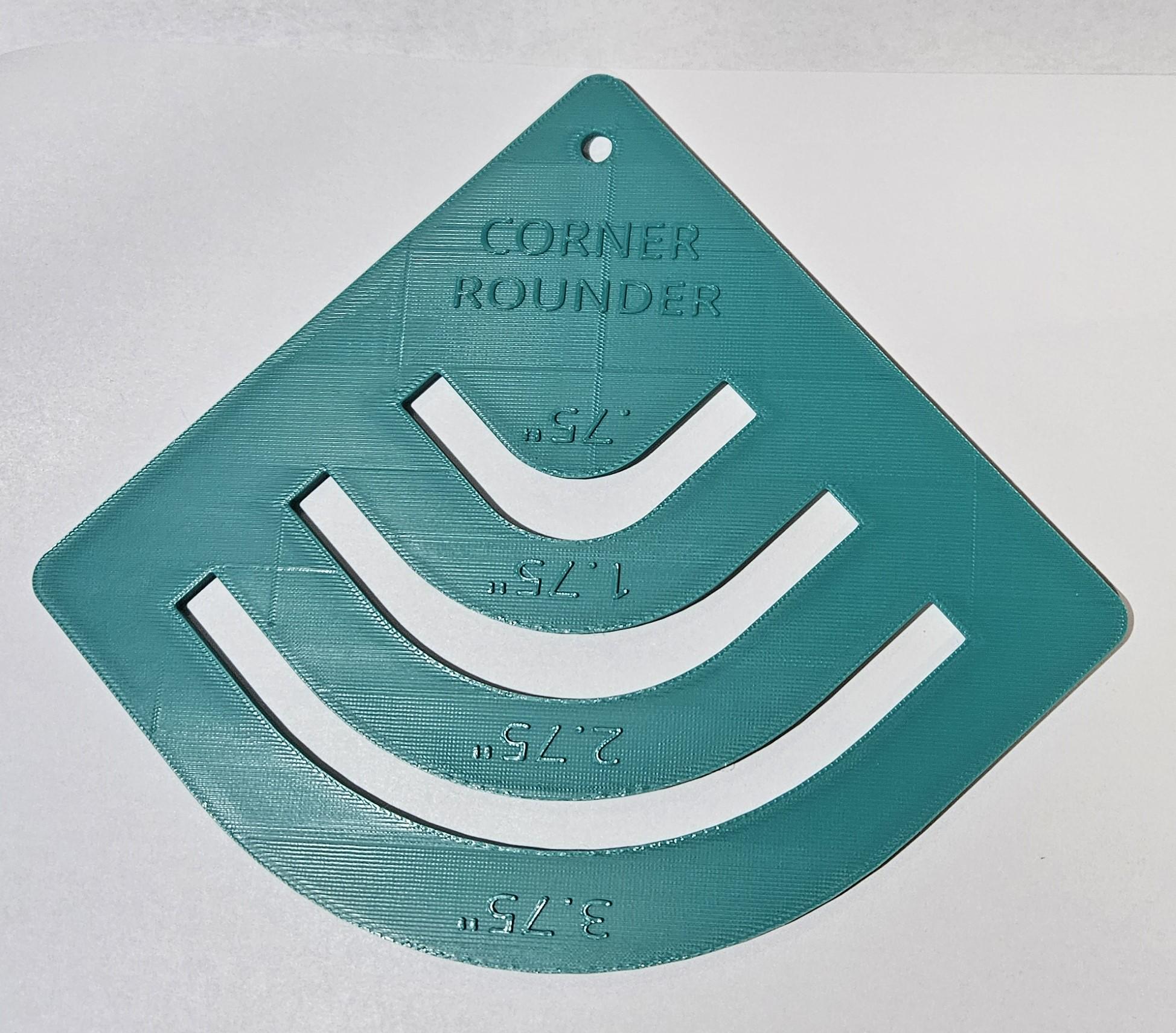 Corner Rounder Sewing Template – Rotary Cutter Friendly, PLA Plastic - Etsy