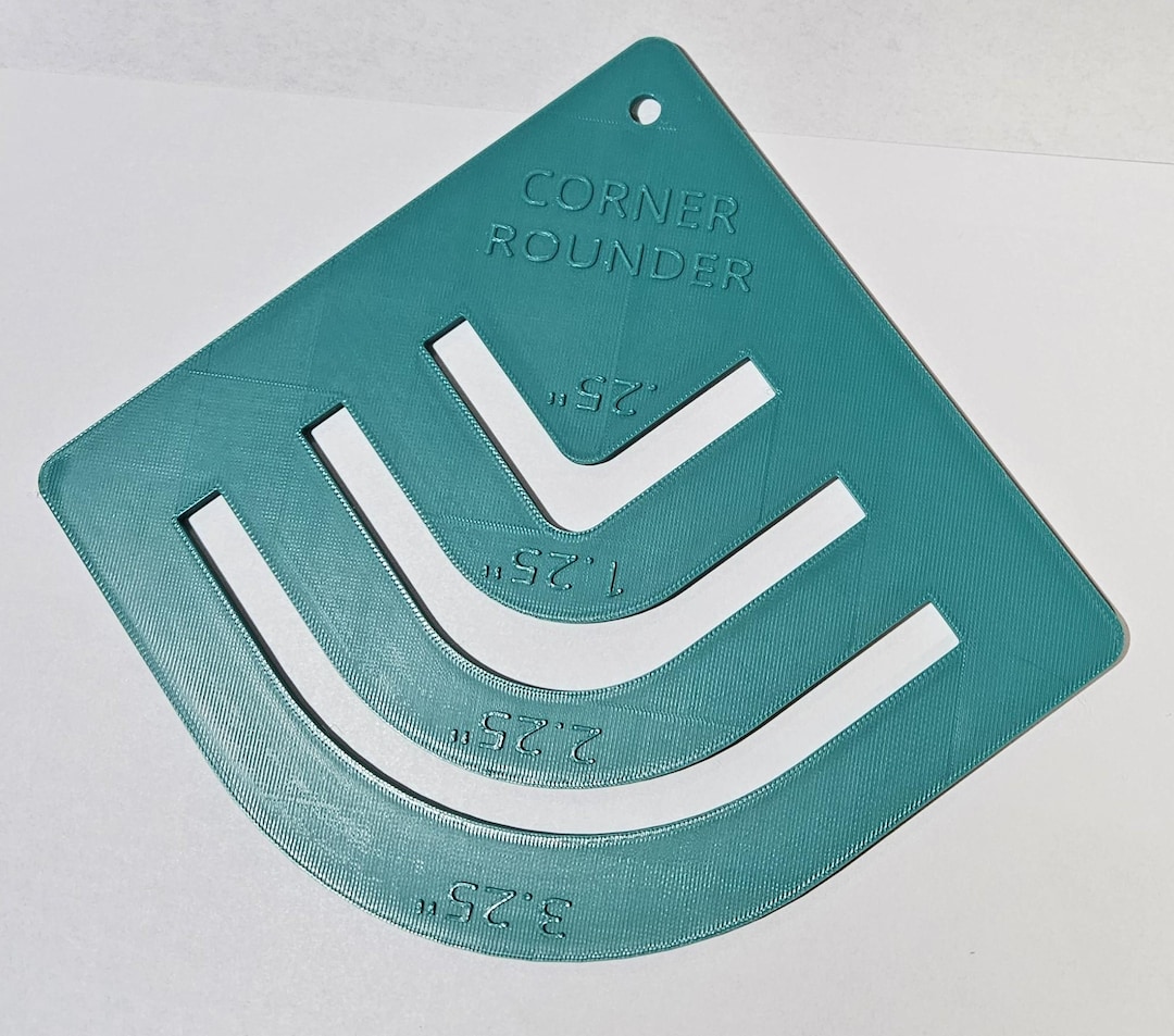 Corner Rounder Sewing Template for Marking/cutting Curved Corners in ...