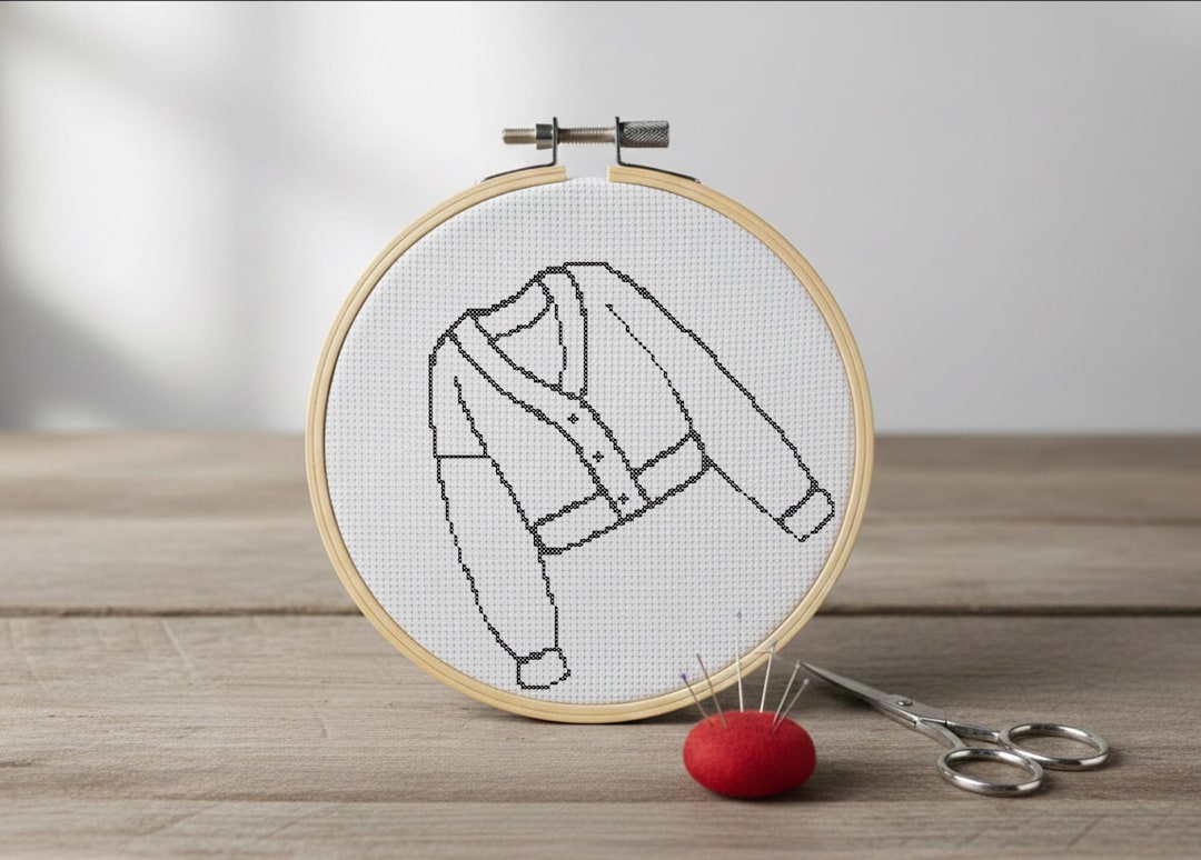 Taylor Swift Sweater Cross Stitch Pattern, Cardigan Embroidery, the ...