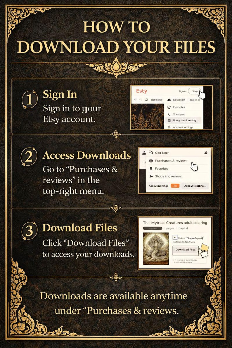 Thai Mythical Creatures Coloring Pages – 20 Highly Detailed Adult ...