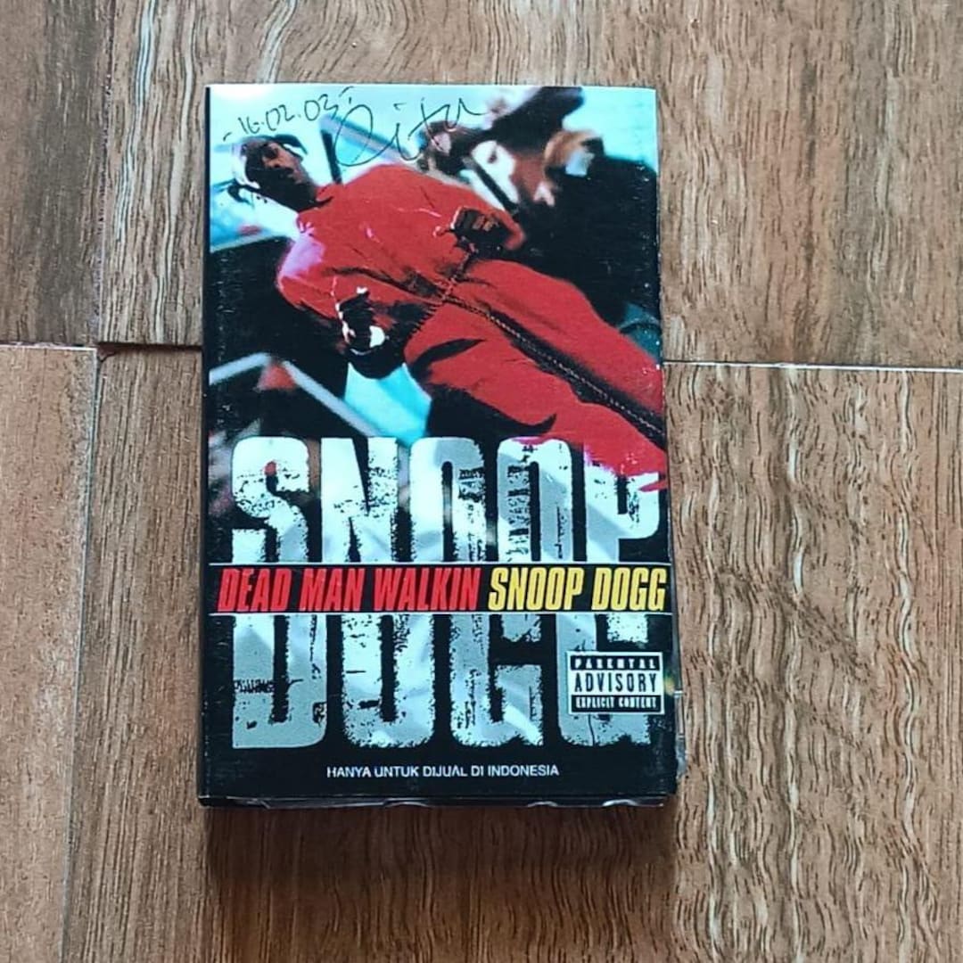 SNOOP DOGG Dead Man Walkin Cassette Tape Indonesia Release - Etsy