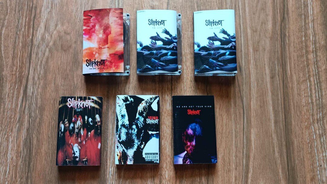 Slipknot Cassette Tape – Vintage Nu Metal Cassette – 90s 2000s Rock - Etsy