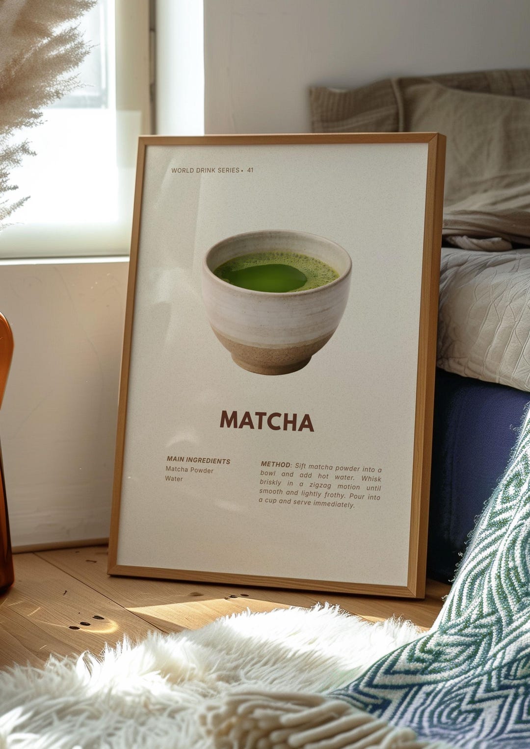 Matcha Poster | Kitchen Wall Art - Etsy
