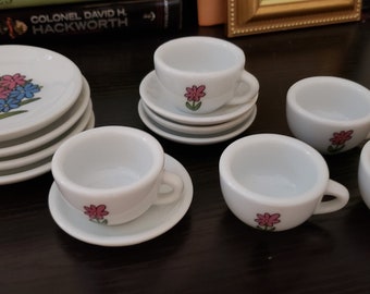 Miniature China Tea Set, Mini China Tea Set, Doll House Tea Set ...