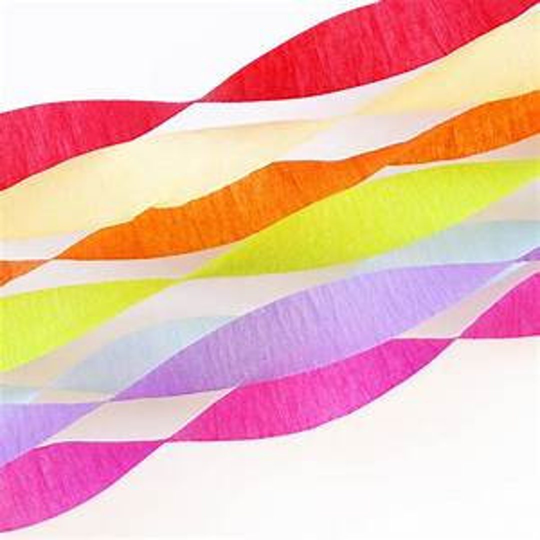 Crepe Paper Streamers - Etsy