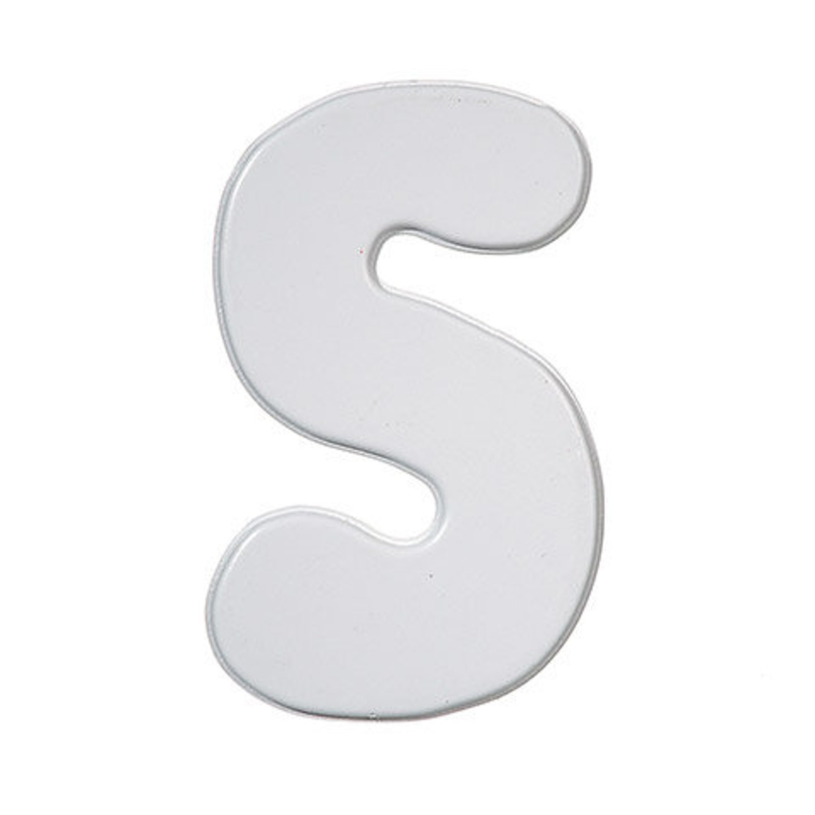 White Wooden Alphabet Letter - Etsy