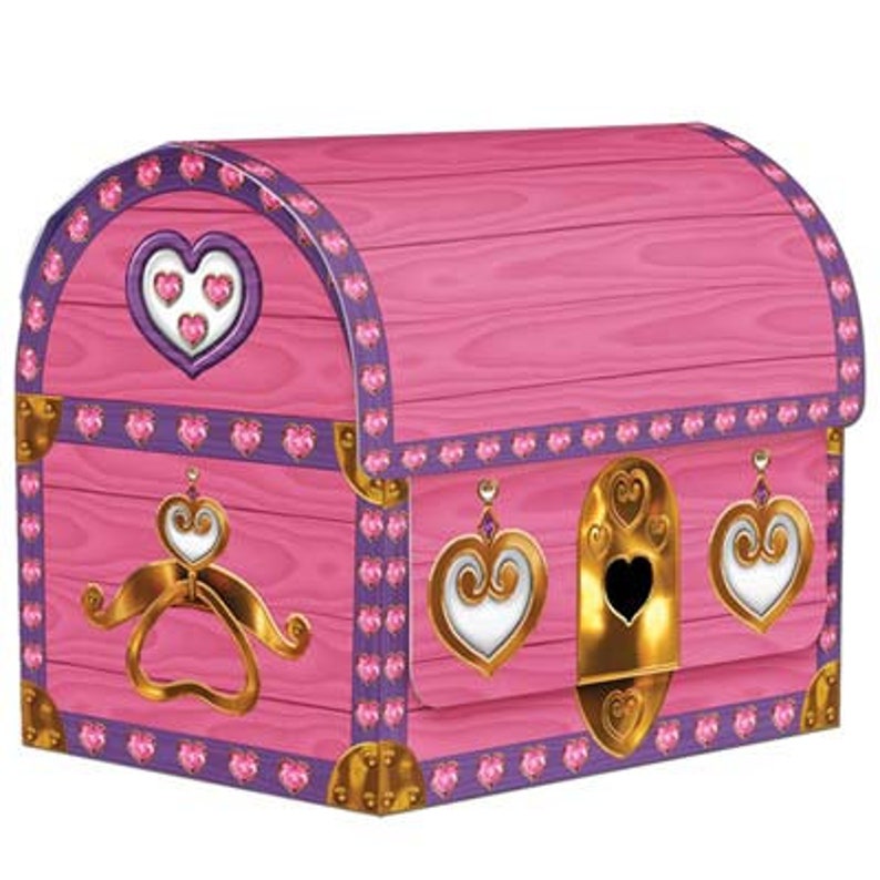 Treasure Chest Favor Boxes - FOUR - Etsy